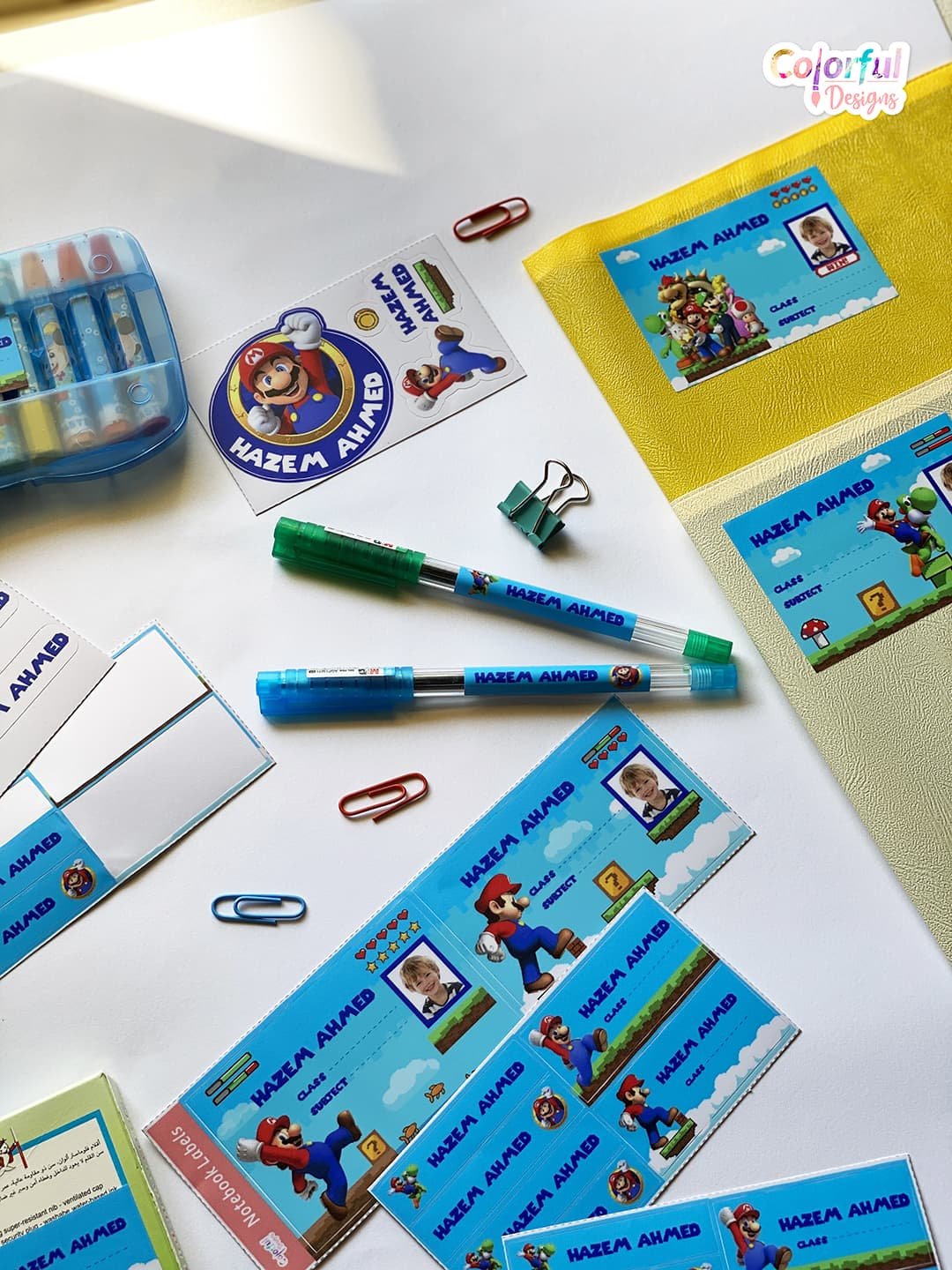 Mario - Colorful Designs