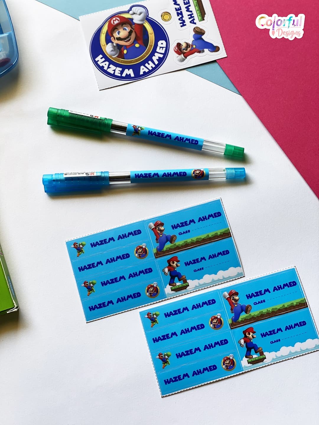 Mario - Colorful Designs