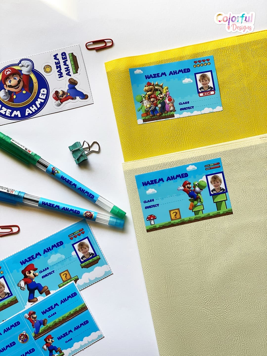 Mario - Colorful Designs